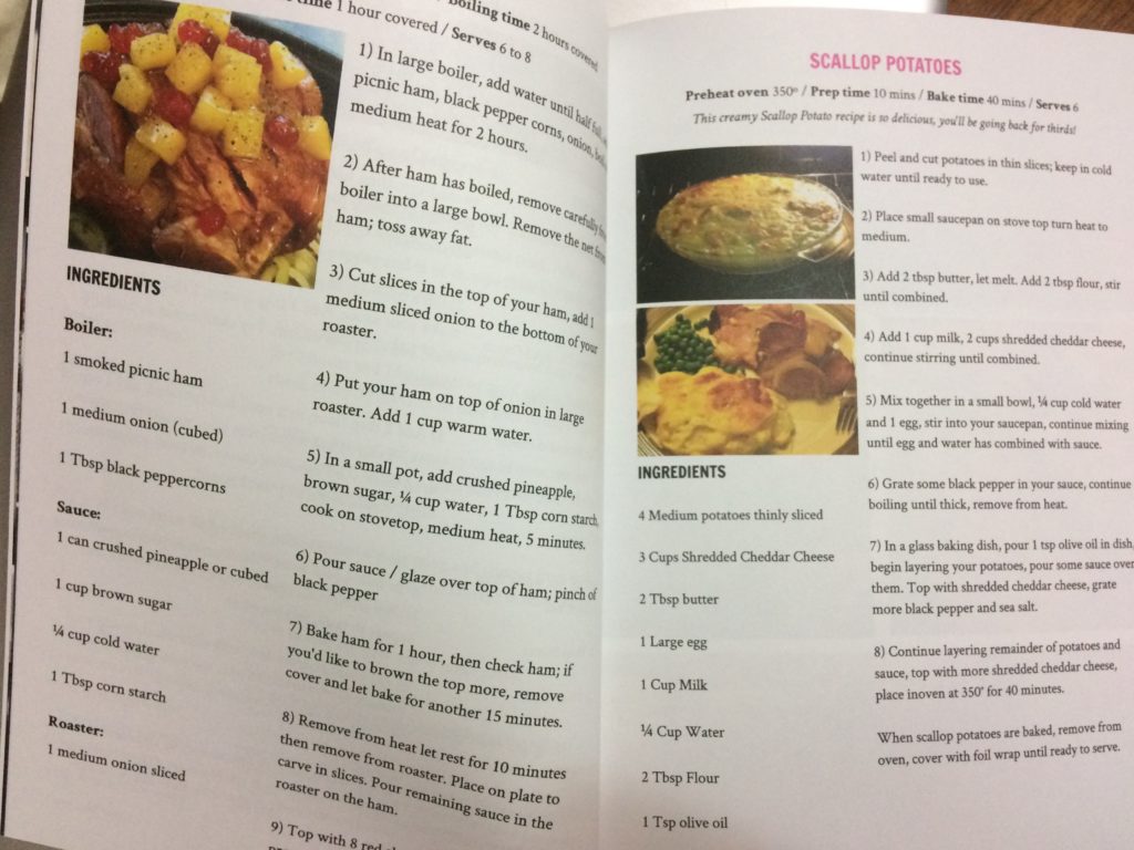 Traditional Newfoundland Baked Ham & Scallop Potatoes