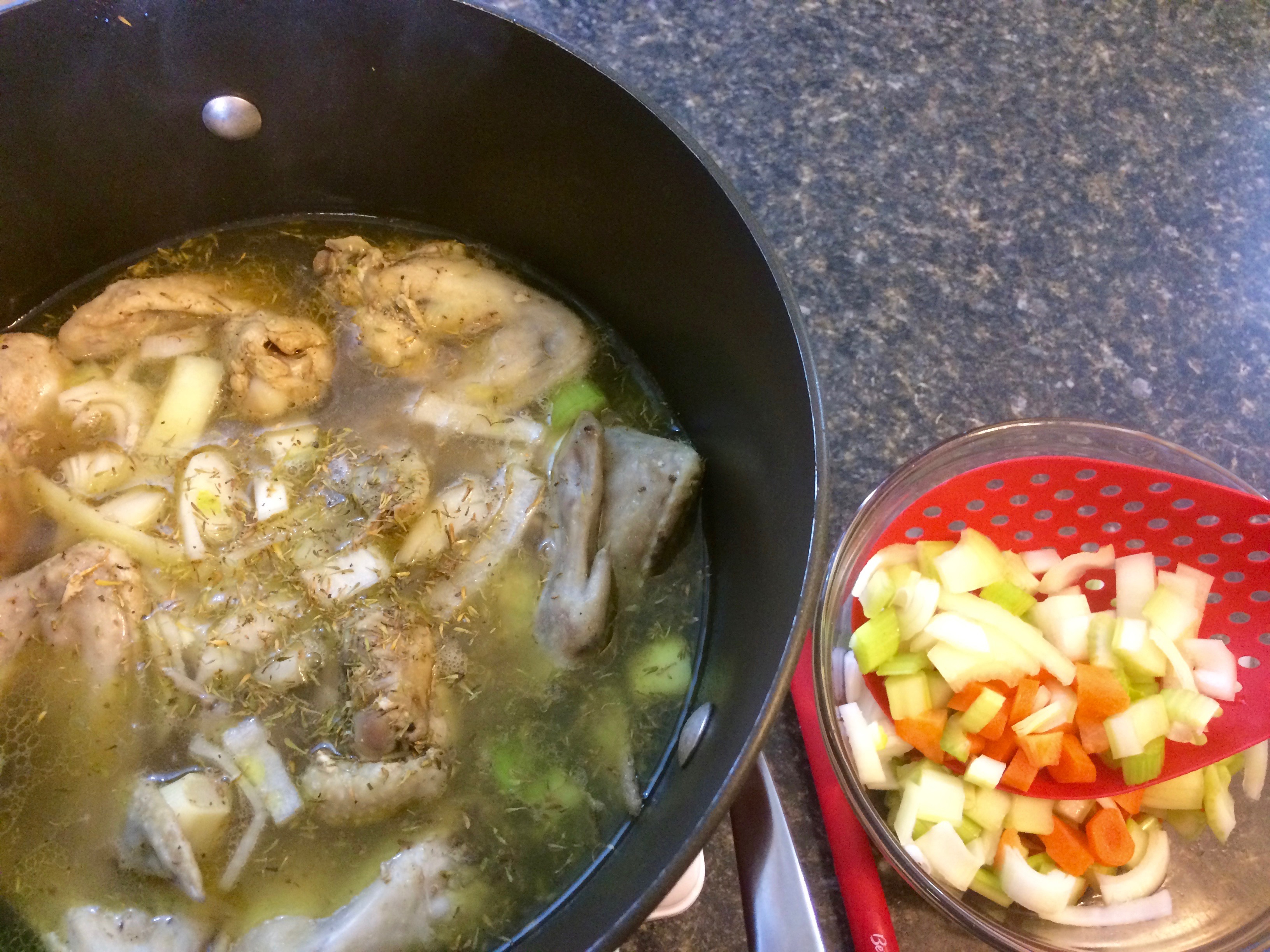 Chicken Wing Soup Bonitas Kitchen