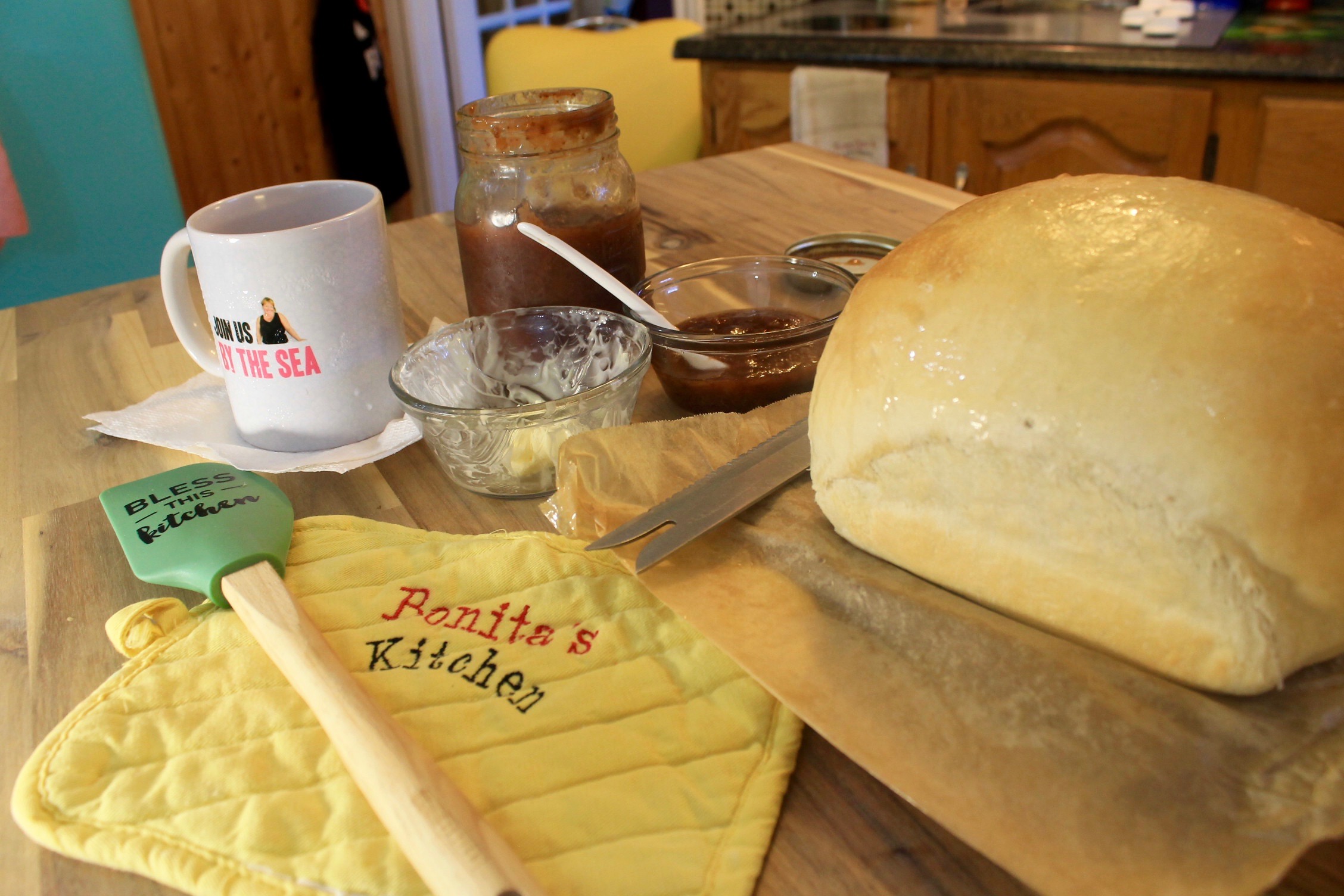 One Loaf White Bread - Bonita's Kitchen